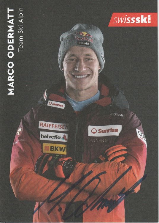 Marco Odermatt / Originalautogramm (Gebraucht) in Schwyz für CHF 5 ...