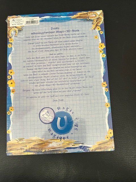 Diddl Magic-3-D-Block A5, Nummer 304, NEU, OVP (Neu und ...