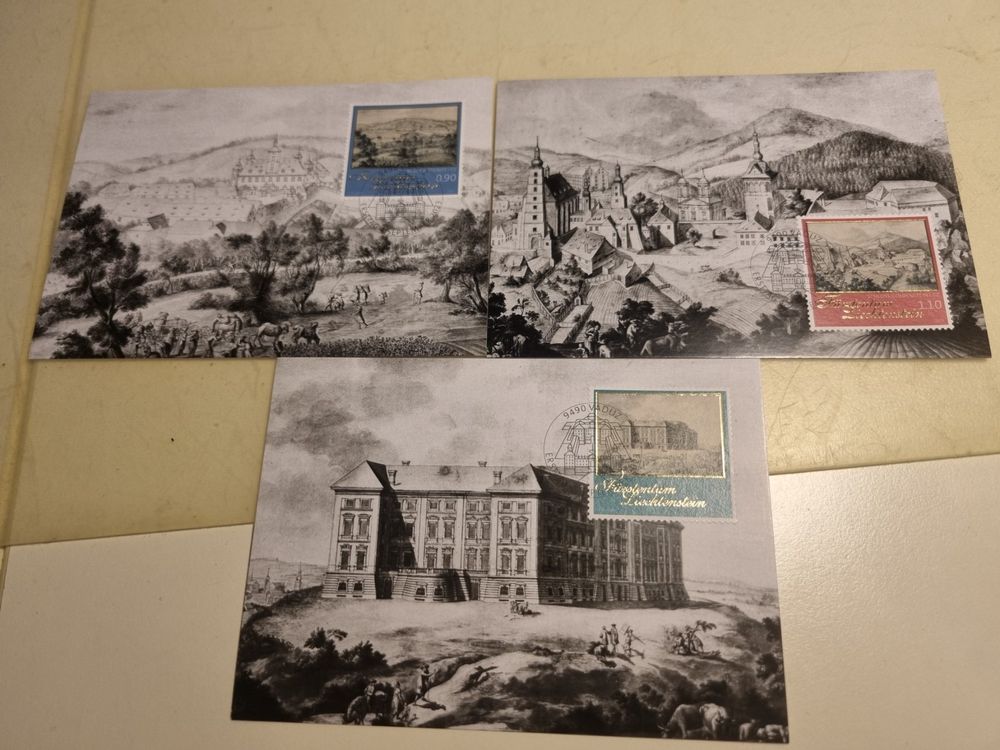 2023 FDC Maximumkarten Liechtenstein (Gebraucht) in Arni AG für CHF 6 – mit Lieferung auf ...