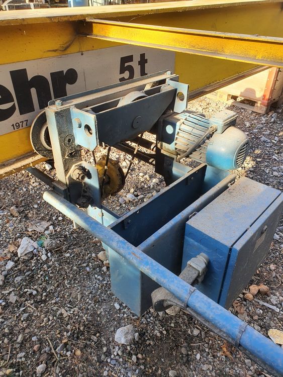 Hallenkran Fehr 5 to inkl. Kranbahnen! (Gebraucht) in Lichtensteig für ...