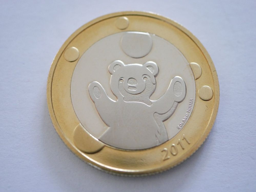 Medaille 2011stgl. aus Baby-Münzsatz ***TOP*** (Neu und ...