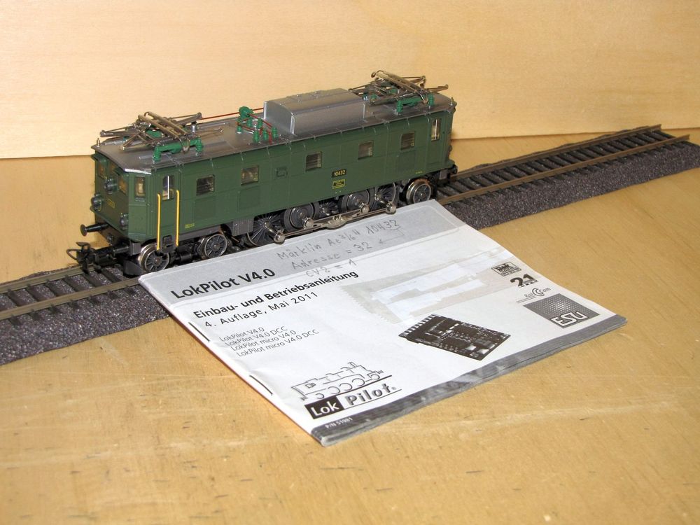 Märklin AC-Digital 3167/K1, Ae 3/6‘‘ 10432 der SBB. (Gebraucht) in ...