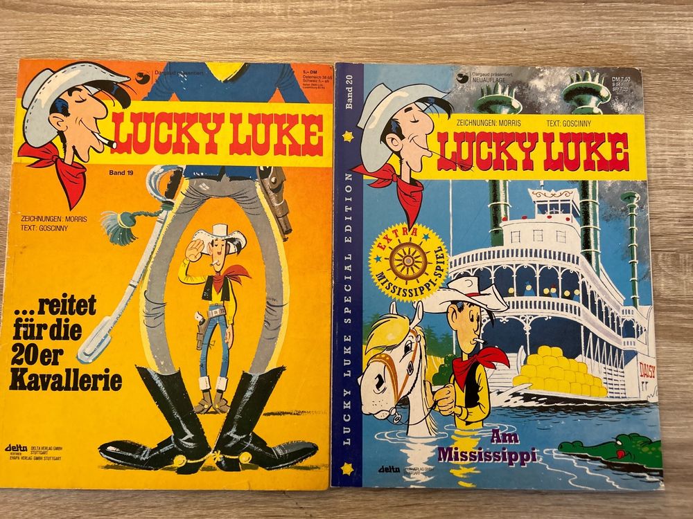 Lucky Luke- Band 19 und 20 20erKavallerie & Am Mississip (Gebraucht) in ...