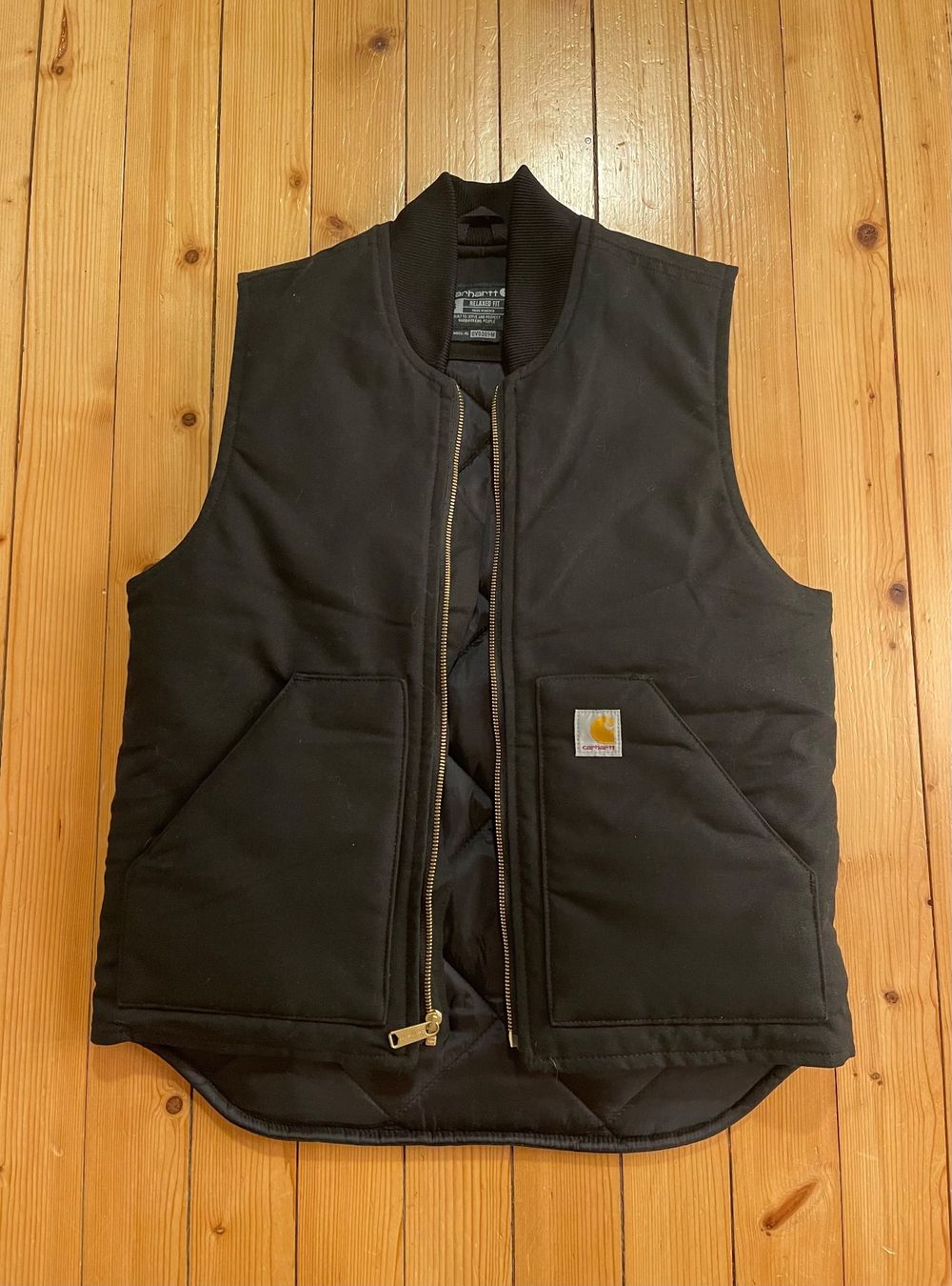 Carhartt Weste Schwarz, wie neu, Grösse S (Neu (gemäss Beschreibung ...