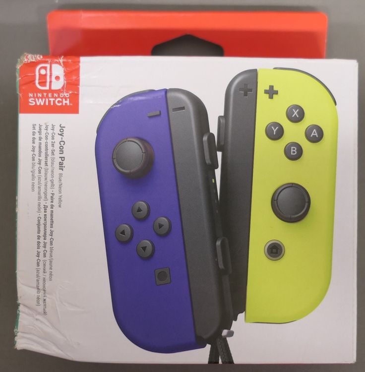 Nintendo Joy-con Set Blau / Gelb | Kaufen auf Ricardo