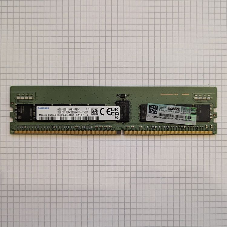 Samsung DDR4 3200 32GB ECC M393A4G43AB3 (Gebraucht) in Burgdorf für CHF ...