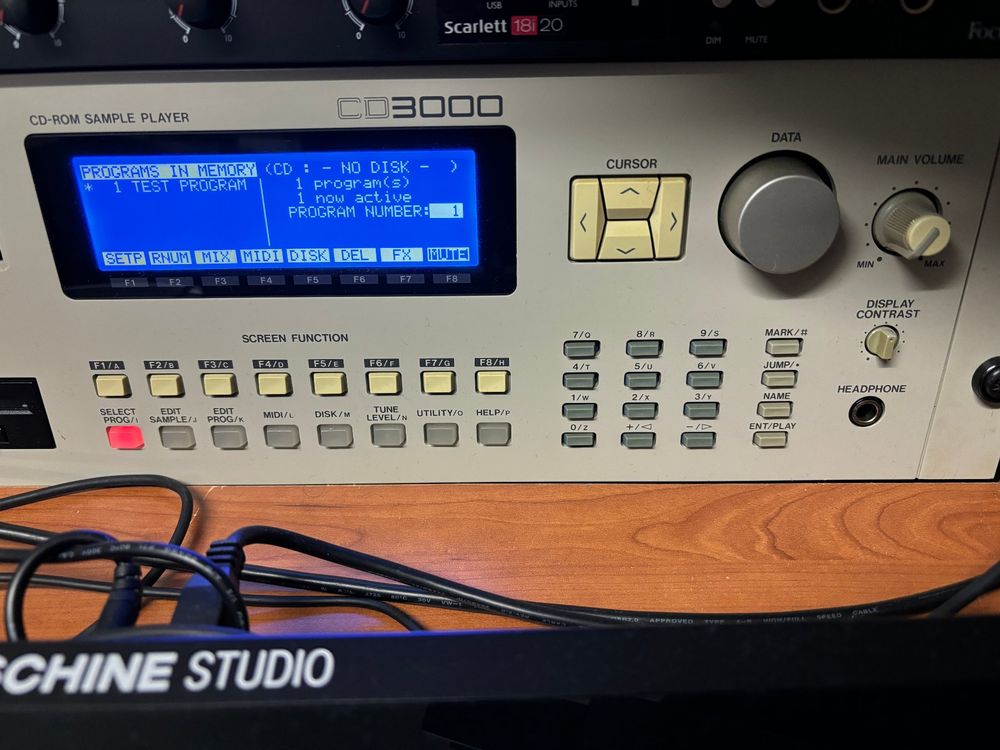 Akai CD3000 Sampler (Gebraucht) in für CHF 140 – nur Abholung auf Ricardo kaufen