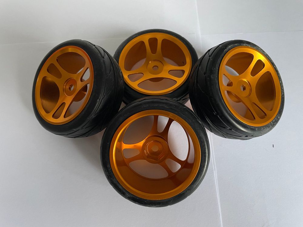 4Stk. RC-Räder 1:10, Alu-Felgen | Kaufen auf Ricardo