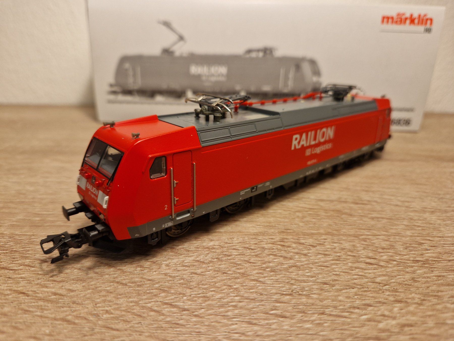 Märklin 36836 E-Lok BR 185 Railion DB H0 (D'occasion) à St-Aubin-Sauges ...