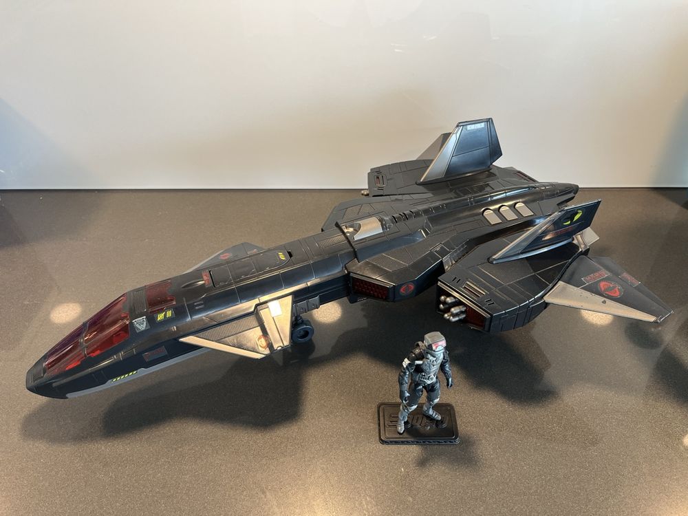 Gi Joe Cobra Night Raven (2008) With Strato Viper - Complete (Gebraucht ...