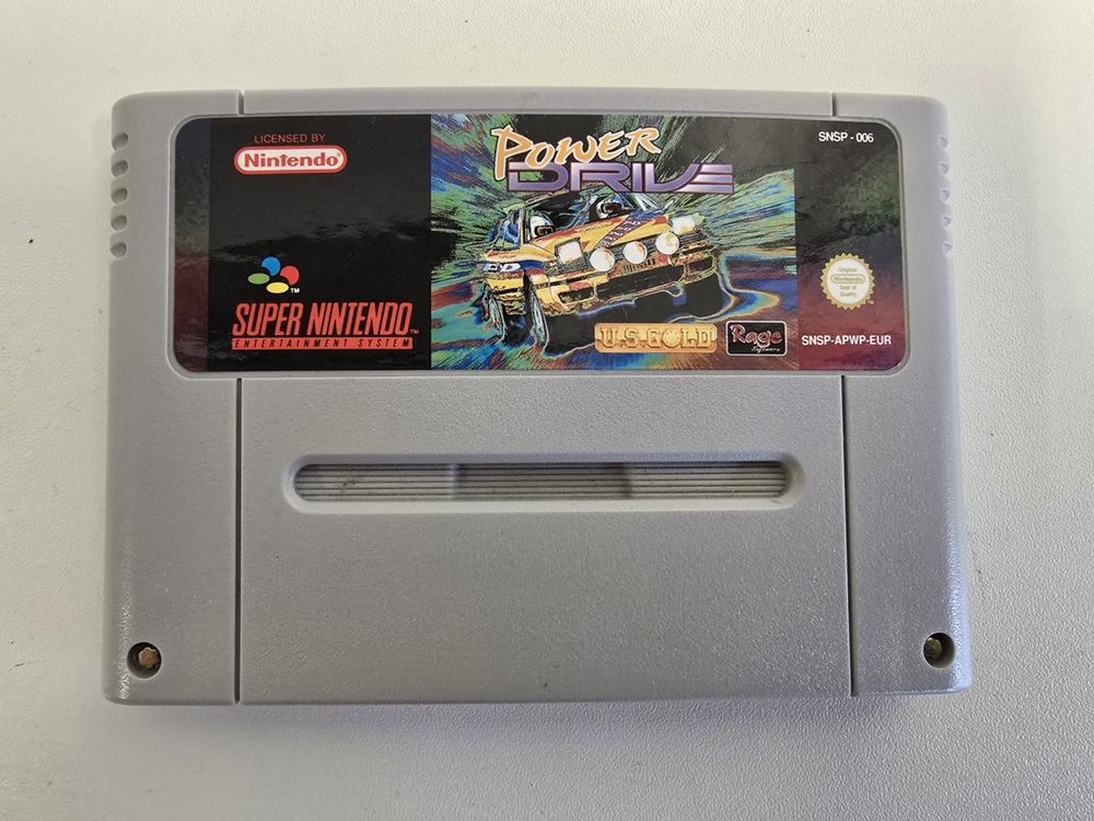 POWER DRIVE - SUPER NINTENDO - SNES (Gebraucht) in Oberurnen für CHF 49 ...