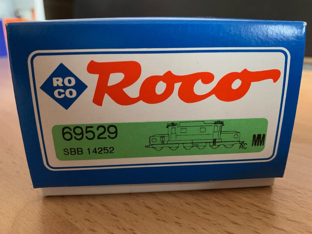 ROCO 69529 H0/AC Ce 6/8 II SBB Krokodil in OVP BetrNr. 14252 | Kaufen ...