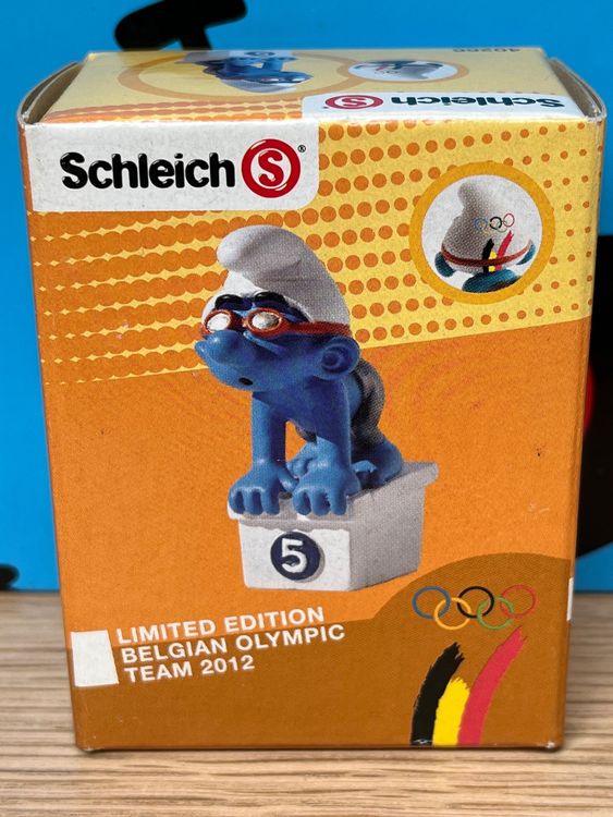 Schwimmer Schlumpf / Belgische Olympiaedition 2012 (Neu und ...