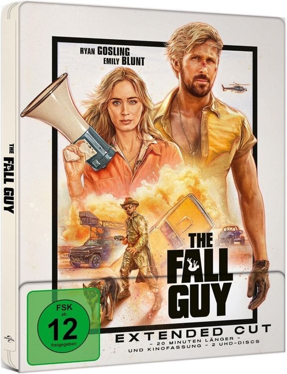 The Fall Guy (2024) Steelbook, 4K UHD Blu Ray & Blu Ray (Gebraucht) in ...