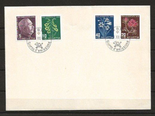 PJ 1948 FDC italienisch SBK Fr. 450.00 | Kaufen auf Ricardo