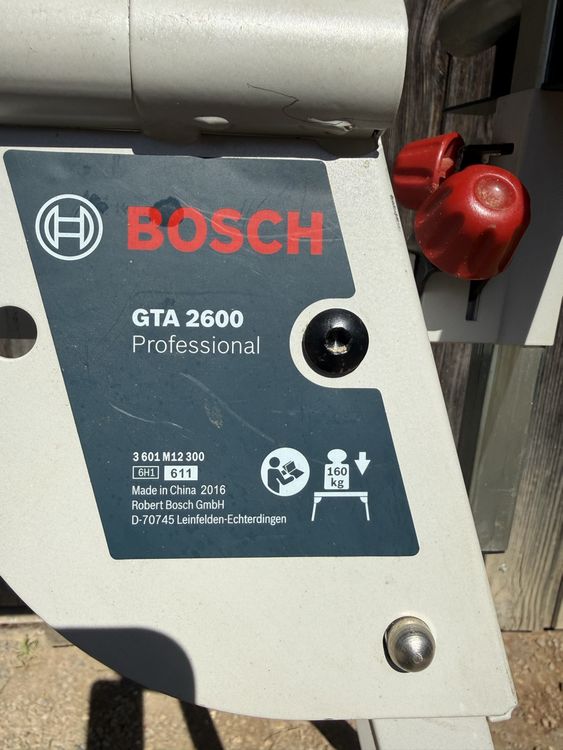 Bosch Professional GTA 2600 für Kapp- und Gehrungssägen (Gebraucht) in ...