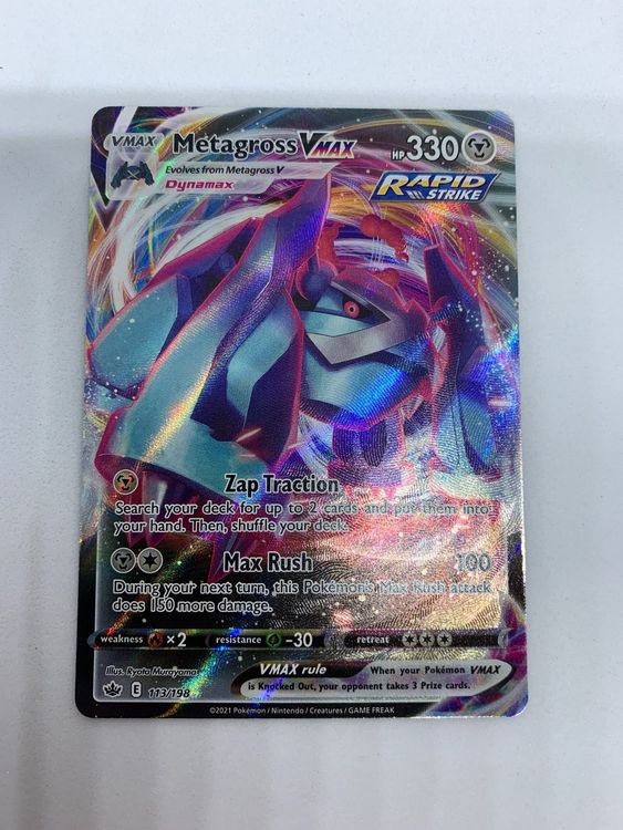 Pokemon Card Vmax Metagross Eng (Neu (gemäss Beschreibung)) in ...