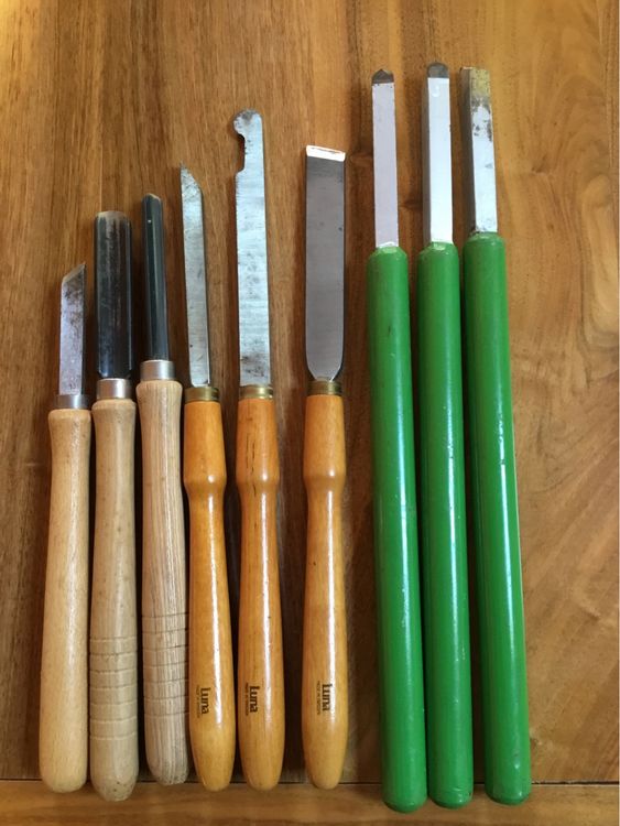 Gouges pour tour à bois (D'occasion) à Saxon pour CHF 150 – avec ...