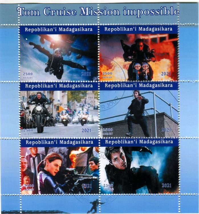 Block "Tom Cruise. Mission: Impossible". Madagaskar (Neuf avec ...
