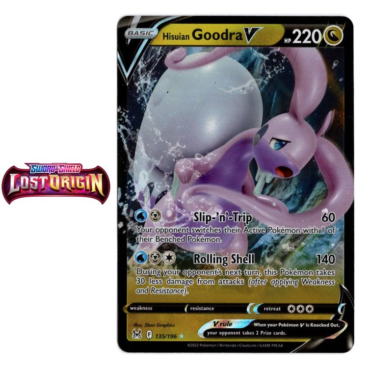 Lost Origin Hisuian Goodra V 135/196 EN (Gebraucht) in Zug für CHF 1 ...