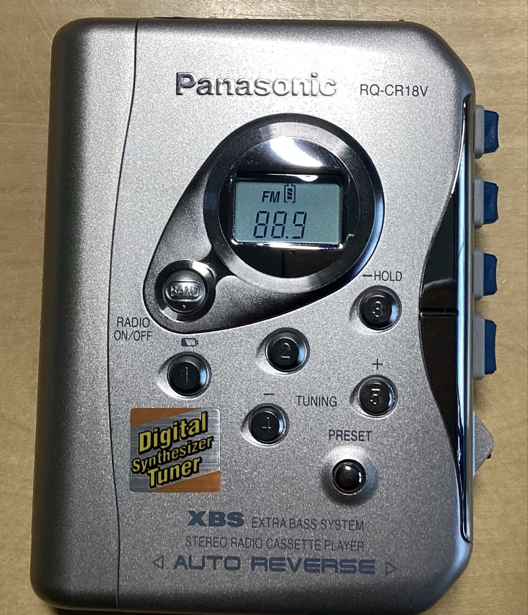 „Walkman“ Panasonic RQ-CR18 V im original Karton (Neu (gemäss ...