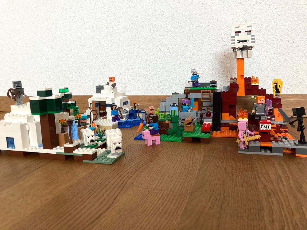 Lego Minecraft (6 Sets in EINEM) | Kaufen auf Ricardo