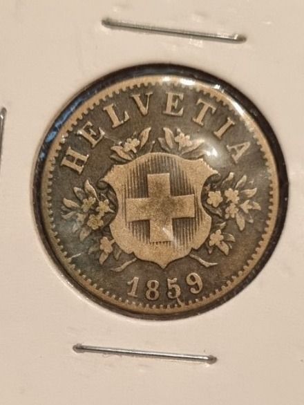 20 rappen 1859 mit Wappen | Kaufen auf Ricardo