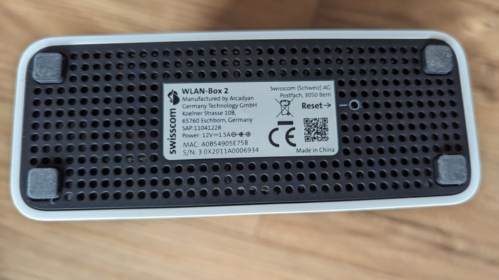 Swisscom WLAN Verstärker WLAN Box (Gebraucht) in für CHF 42 – mit ...