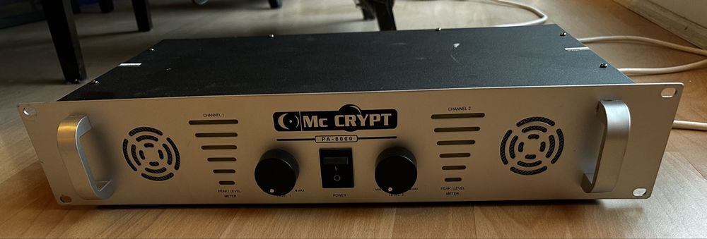 Mc Crypt PA-8000 Stereo-Endstufe (Gebraucht) in Zürich für CHF 50 – nur ...
