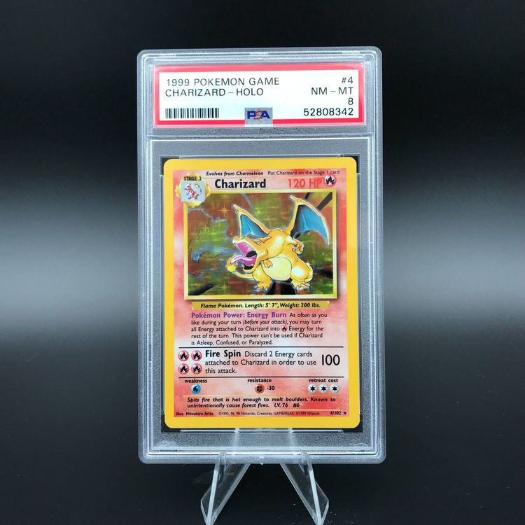 Charizard holo Base Set PSA 8 (Gebraucht) in für CHF 632.5 – mit ...