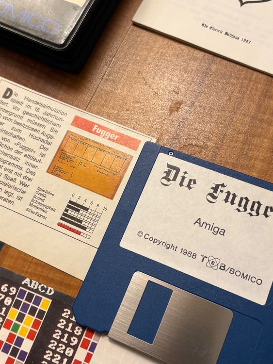 Amiga Spiel: Die Fugger (Library Case) (Gebraucht) in Niederhasli für ...