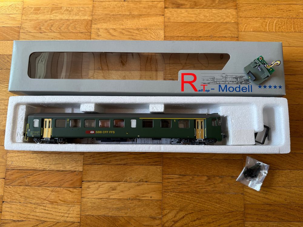 RailTop Modell 21301 SBB Steuerwagen ABt Ep IVb (Gebraucht) in Zürich für CHF 90 – mit Lieferung ...