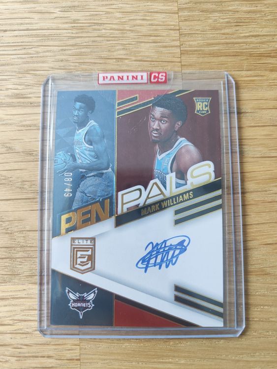 Mark Williams Charlotte Hornets Rookie Autogramm | Kaufen auf Ricardo