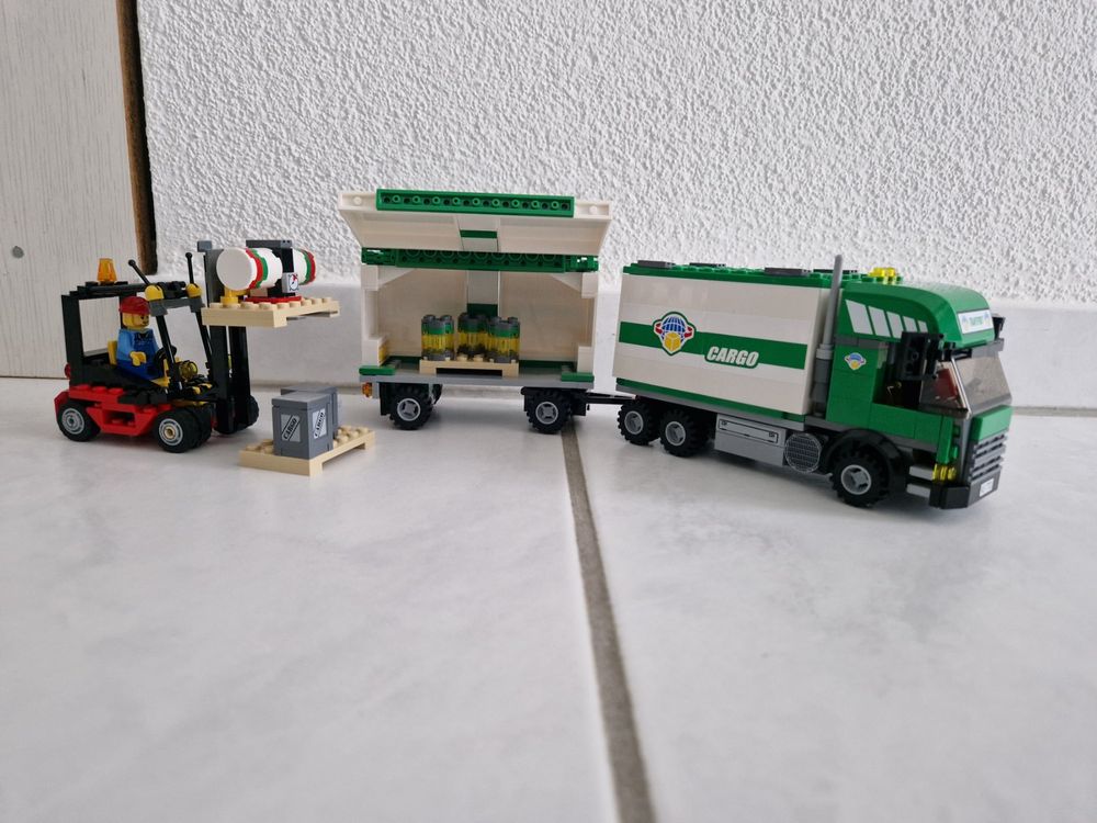Lego City Truck mit Gabelstapler Set 7733 | Kaufen auf Ricardo