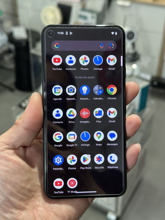 Google pixel 5 128 Gb, Just Black, 6", 12 Mpx, 5G (D'occasion) à Morges ...