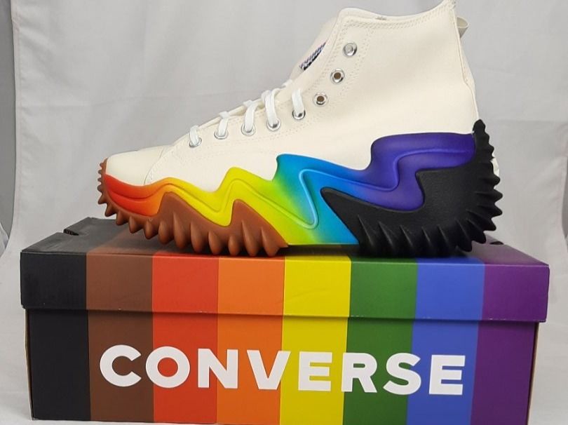 CONVERSE Run Star Motion Hi Be True Plattform Pride Gr. 46 | Kaufen auf Ricardo