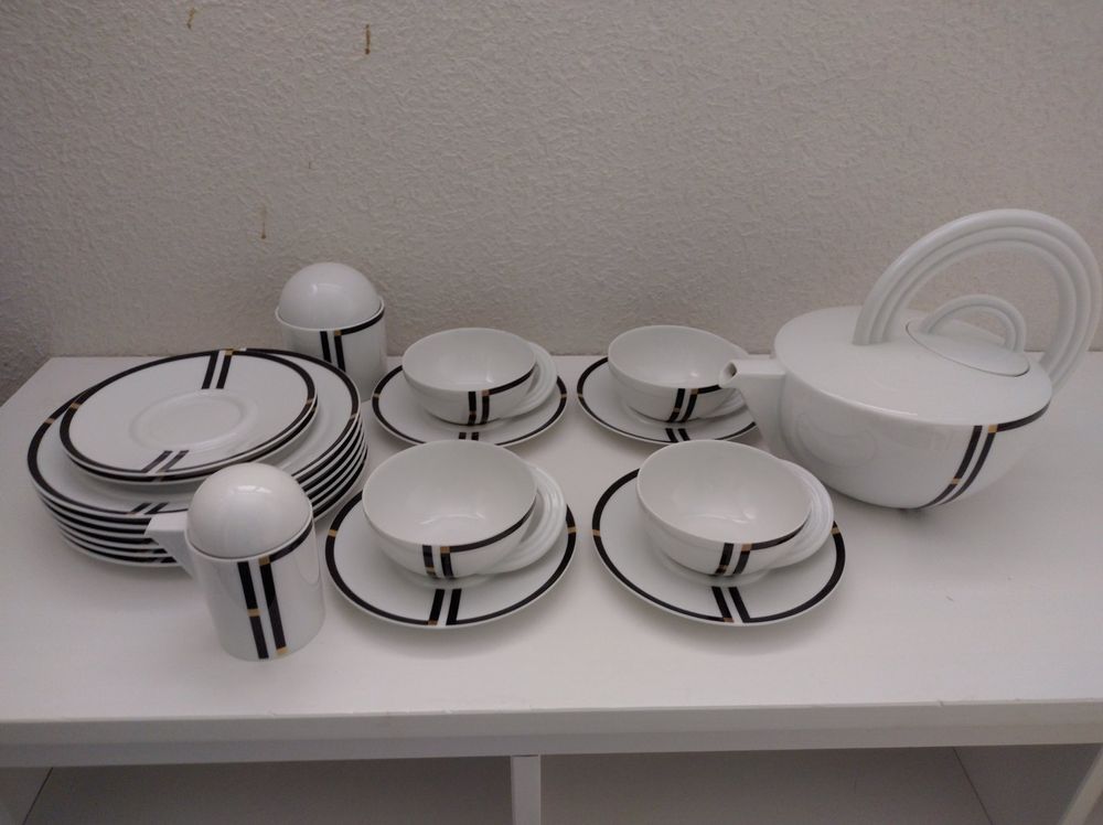 Rosenthal Studio Line Mario Bellini Cupola Nera Kaffeset (Gebraucht) in ...