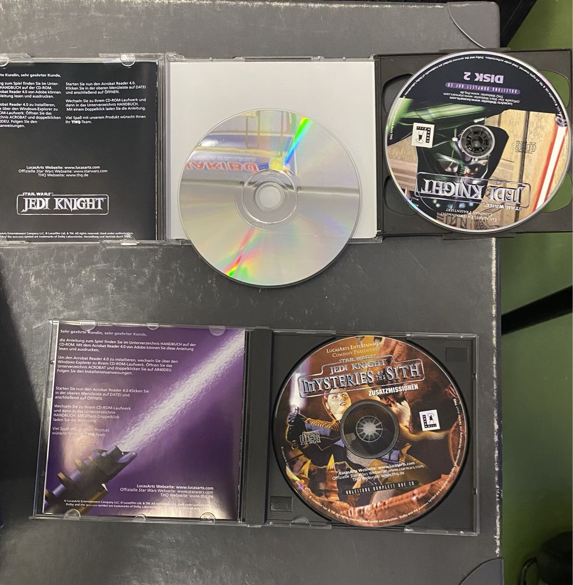 Star Wars Jedi Knight Dark Forces II & Mysteries of the sith (Gebraucht ...
