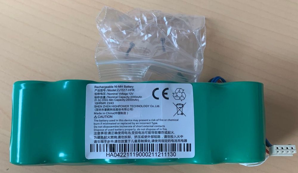 Original Batterie iRobot Roomba Combo (ni-MH) 3000 mAh - NEW | Kaufen ...