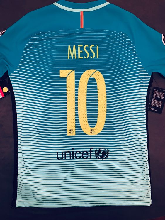 FC BARCELONA MESSI AUTHENTIC TRIKOT NEYMAR SUAREZ BARCA XAVI | Kaufen ...