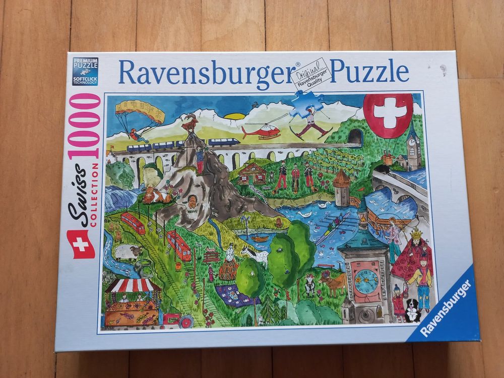Puzzle "Schweiz", 1000 Teile | Kaufen auf Ricardo