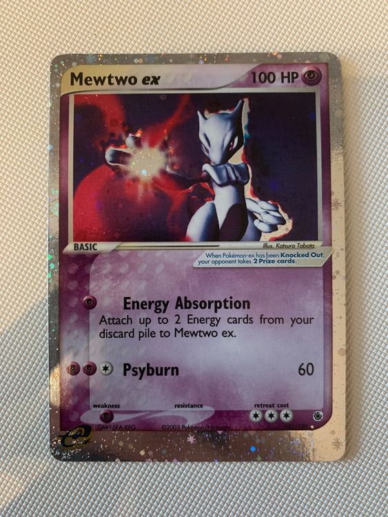 Carte Pokémon Mewtwo ex 101/109 (Neu (gemäss Beschreibung)) in Genève ...