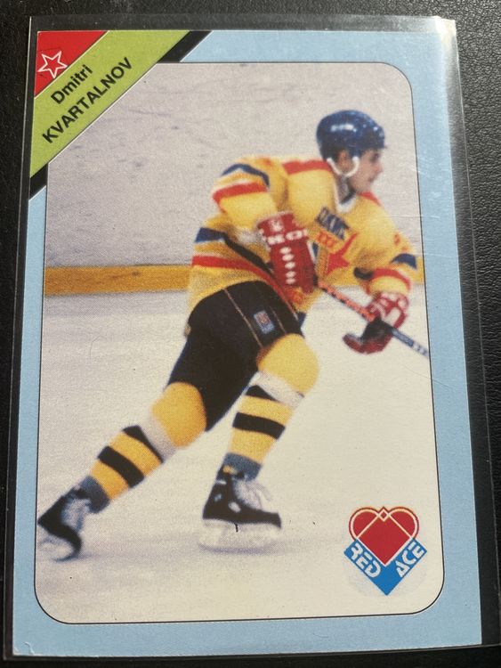 Dmitri Kvartalnov trading card, HCAP, Ambri (Neu (gemäss Beschreibung ...