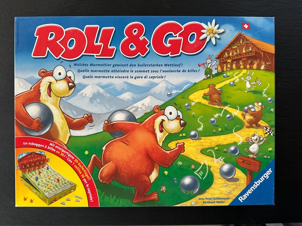 Ravensburger Roll & Go Spiel (Gebraucht) in Boppelsen für CHF 12 – mit ...