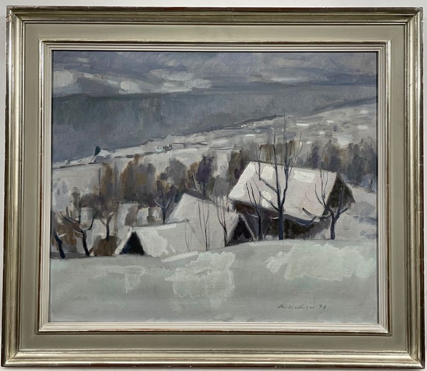 Kurt Hediger (1932) grosses Gemälde (Gebraucht) in Root für CHF 510 ...