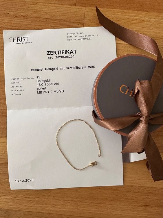 Christ Bracelet Gelbgold Armband (Neu (gemäss Beschreibung)) in ...