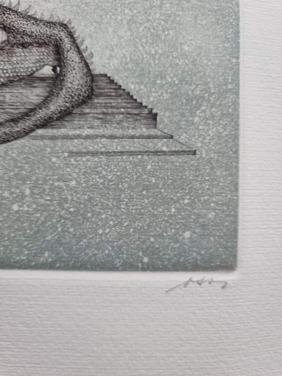 OSSI CZINNER RADIERUNG AQUATINTA SIGNIERT NUMMERIERT (Gebraucht) in Gersau für CHF 39 – mit ...