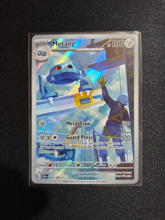 Pokémon Metang 094/086 - Chaos Rising 2026 (Neuf (Voir description)) à ...