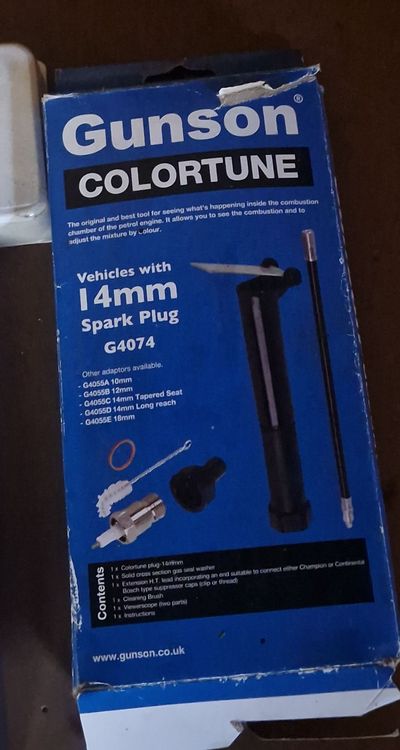 Gunson Colortune Gemischeinstellung G4074, Mofa,Auto,Trakt (Gebraucht ...