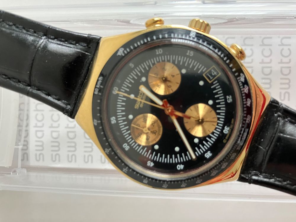 Swatch Goldfinger James Bond 007 (Gebraucht) in Zumikon für CHF 105 – mit Lieferung auf Ricardo ...